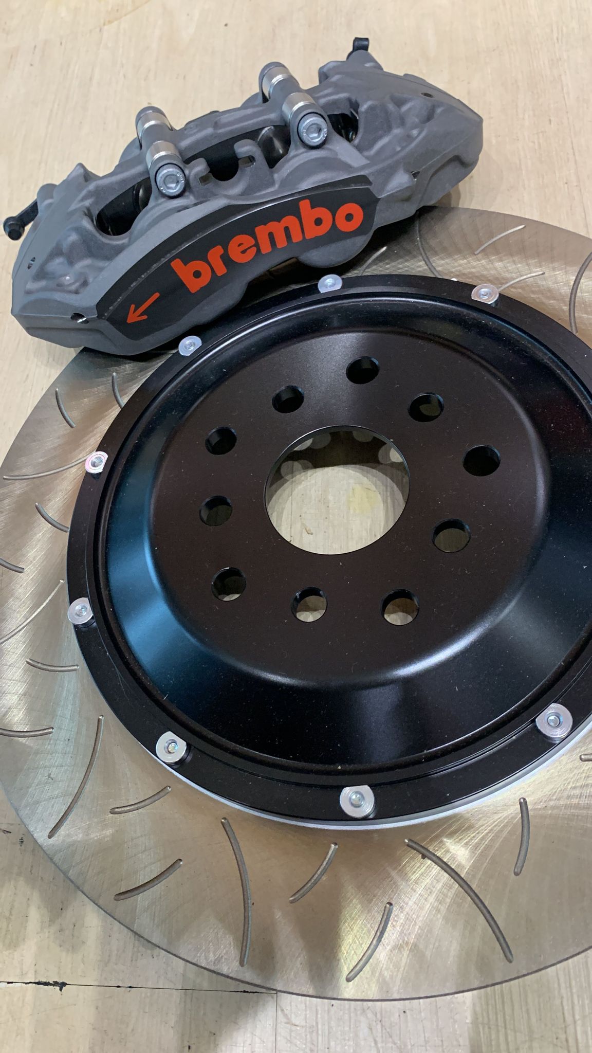 Blitz Performance Custom Competition Big Brake Kit with Brembo Pista F ...